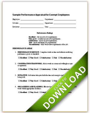 Evaluating Exempt and Non-Exempt Employees